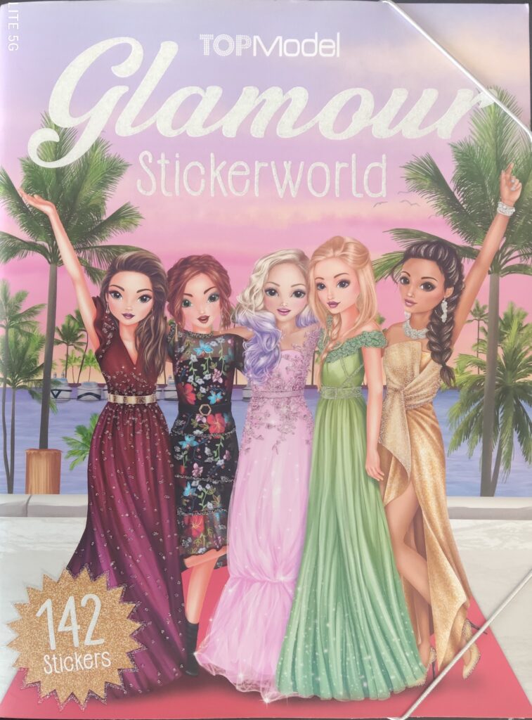 Carpeta stickers GLAMOUR stickerworld – Top Model – FANTASY