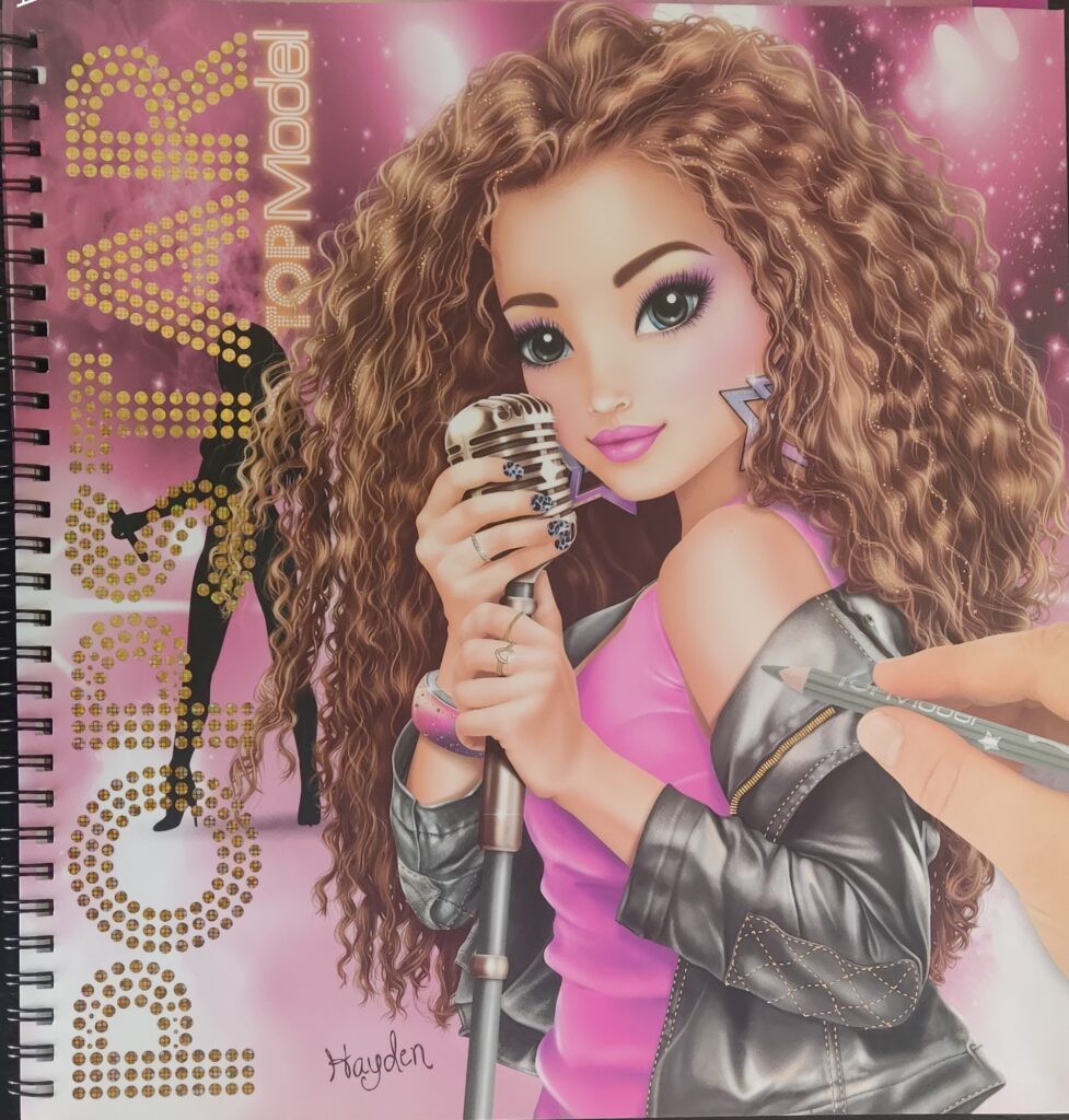 Libro stickers POPSTAR – Top Model – FANTASY